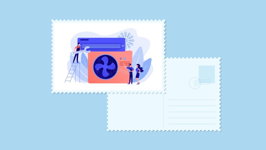 HVAC Direct Mail Marketing Postcards and its Benefits - PostGrid Canada
