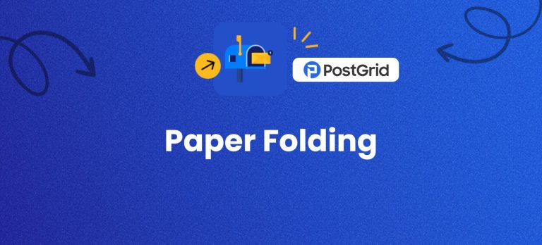 Standard and Custom Paper Folding Options | PostGrid Canada